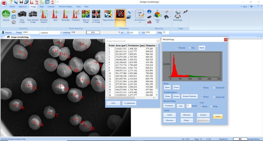 Iridium Ultra EDS/XRF Software — IXRF Systems